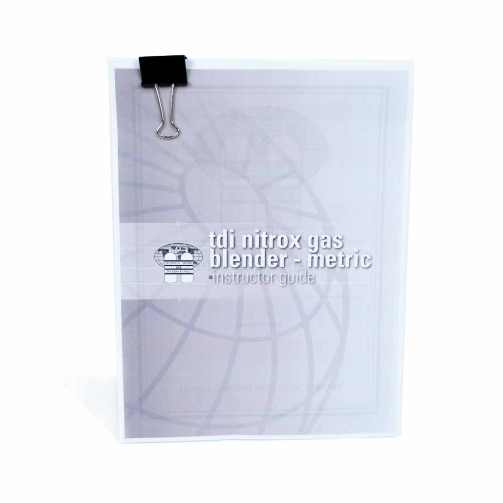 Nitrox Blending Archives - International Training Online Store