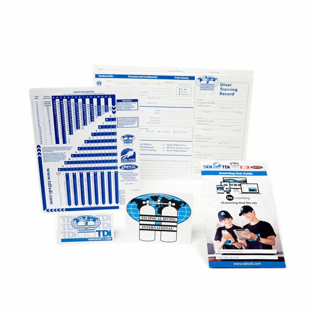 Standard TDI Online Decompression Procedures Kit - International ...